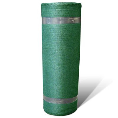 Garden Shade Fabric 6' x 100' Forest Green 50UV