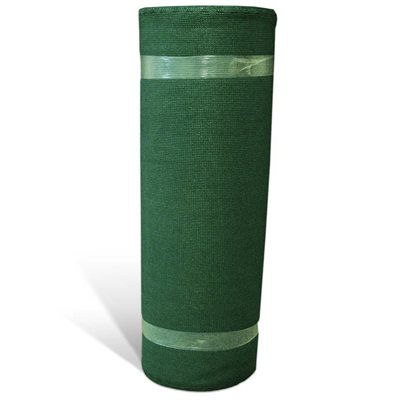Sun Protection Shade Fabric 12 x 50ft Heritage Green 90UV